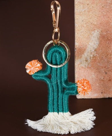 CACTUS KEY CHAIN – Beyond Blessed Boutique
