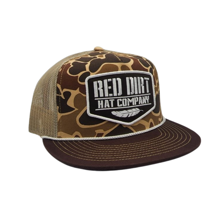 Old Skool Duck Camo-Men's Red Dirt Cap – Beyond Blessed Boutique